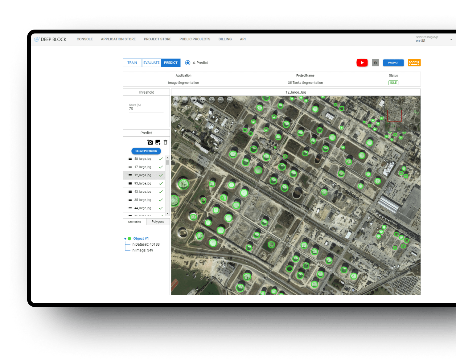 Deep Block | Train your own Geospatial AI, no coding required.
